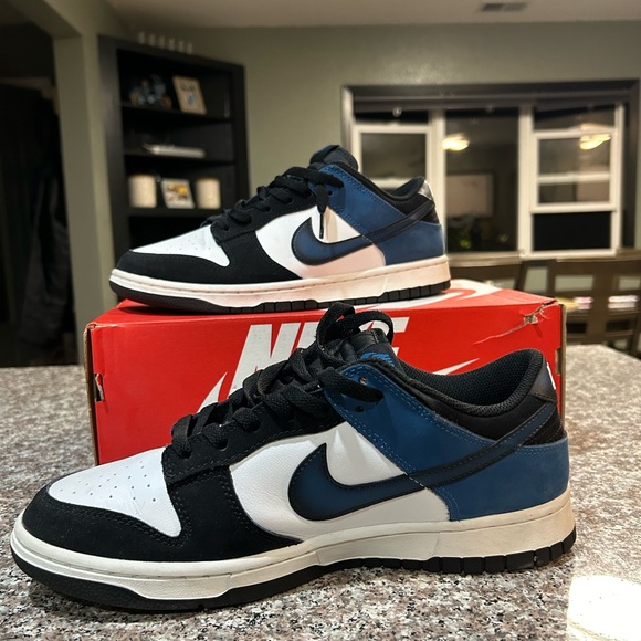 Nike | Shoes | Nike Dunk Low Retro Nas Industrial Blue | Poshmark